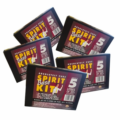 Alcotec Pure Spirit Kit 5L 20% High Alcohol Base Home Brew No Still ...