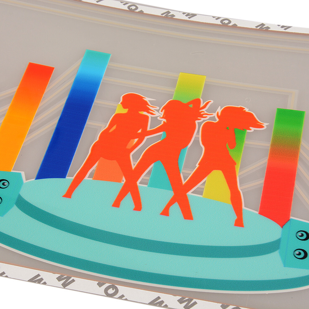Car Dancing Music Rhythm LED Flash Light Sticker Sound Activated ...