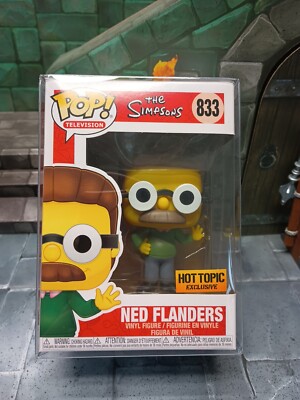 Funko POP The Simpson’s Howdy Doodily Ned Flanders Hot Topic Exclusive ...