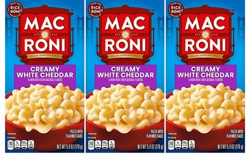 Mac A Roni Creamy White Cheddar 3 Pack | eBay