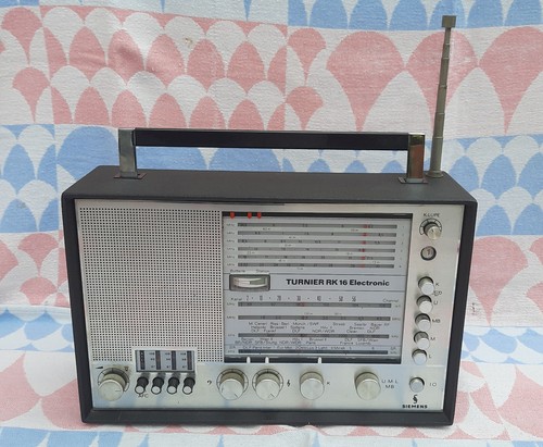 Siemens Turnier RK16 Weltempfänger Kofferradio 1969-1972 wie Blaupunkt ...