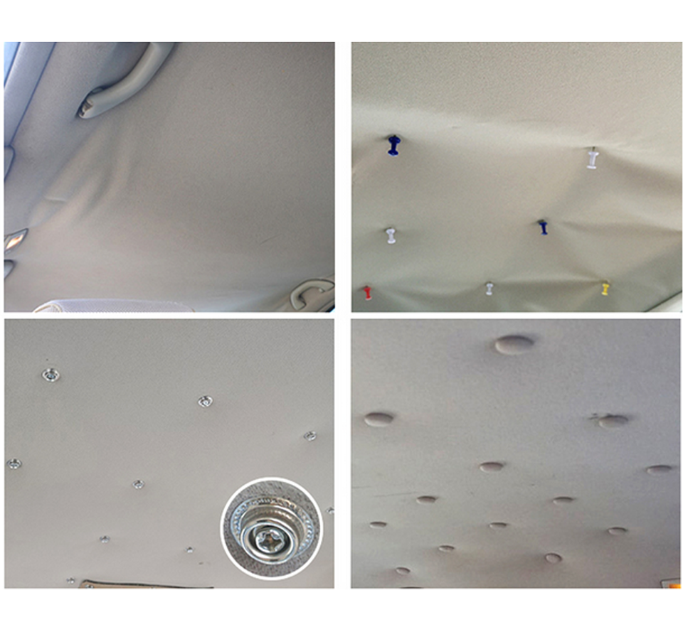 60x Car Roof Sagging Headliner Fixing Repair Pins Rivets Snap Buckle ...