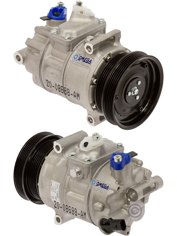 New OEM AC Compressor Fits: Volkswagen Beetle Golf Jetta Passat Rabbit ...