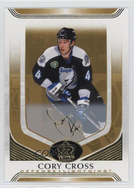 2020-21 Upper Deck SP Signature Edition Legends - Gold #146 Cory Cross ...