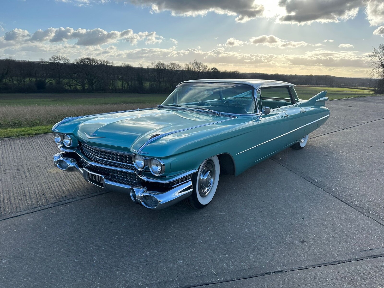 1959 Cadillac Sedan De Ville 4 Window Flat Top - UK American Cars