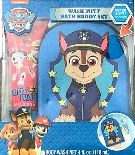 Nickelodeon Paw Patrol Body Wash & Mitt Bath Buddy NEW 889628053519| eBay