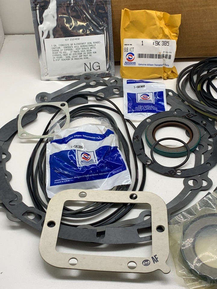 Genuine Allison Transmission OEM 6839285 Gasket Set for MT 640 643 650 ...