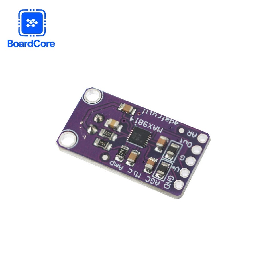 MAX9814 Microphone AGC Amplifier Board Module Microphone Sound Head ...