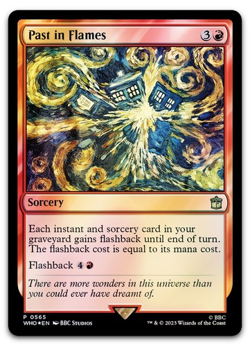 Past in Flames #565 (Foil) NM Launch Party & Release Event Promos LARP ...