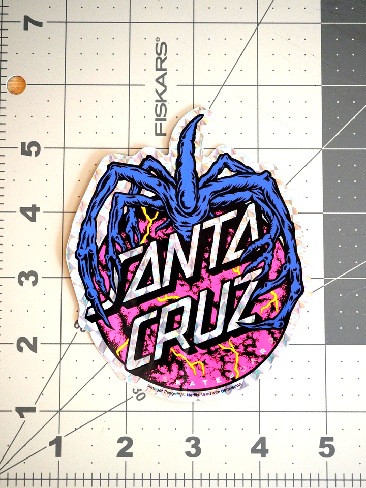 Mind Flayer Santa Cruz Skateboards x Stranger Things Sticker | eBay