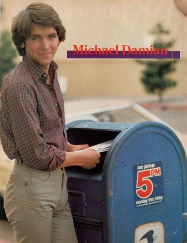 Michael Damian mailbox pinup Joseph and the Amazing Technicolor ...