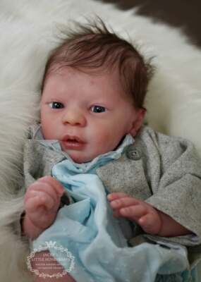 Dominic Awake *Authentic 19.5" Reborn Doll Kit by Bountiful Baby ...