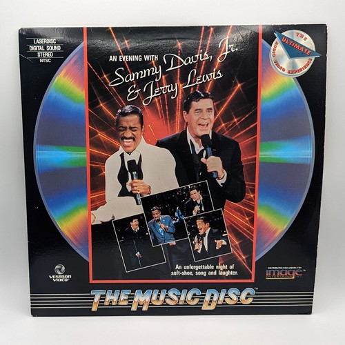 An Evening With Sammy Davis Jr. & Jerry Lewis (1988) LD Laserdisc ...