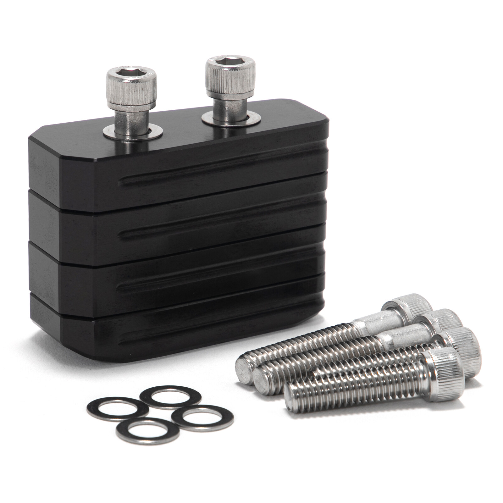 CNC 1" 1.5" 2" Side Stand Kickstand Lift Block for Harley Softail ...