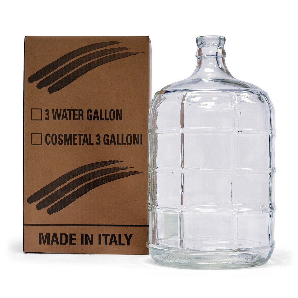 3 Gallon Glass Carboy Beer/Wine Fermenter | eBay
