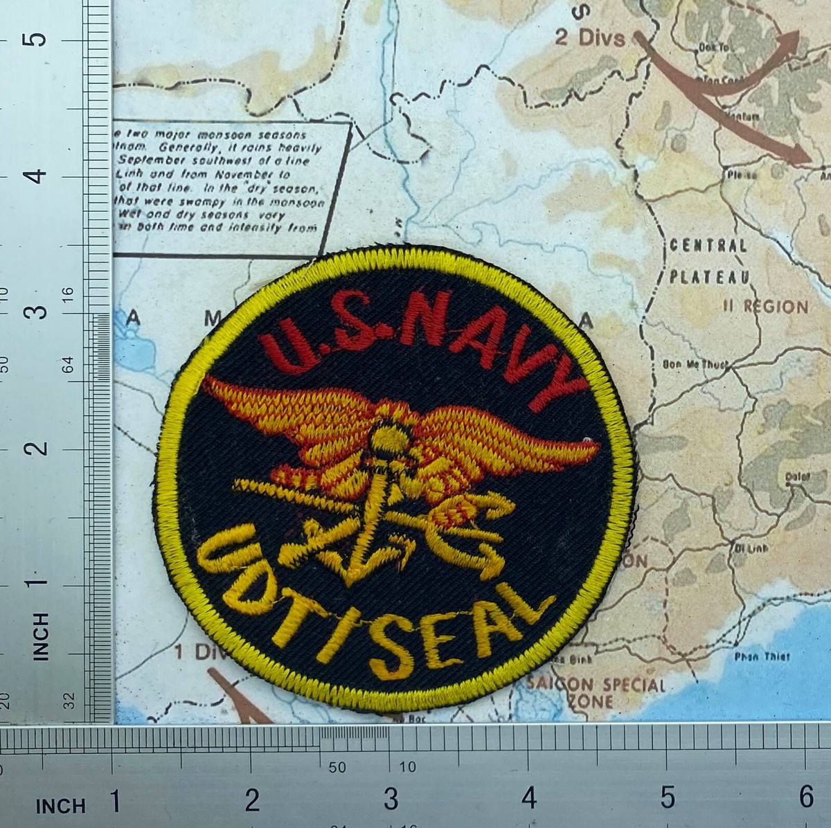 Udt Navy Seal Diver Patch Sold At Auction: Large Collection Of US Navy
