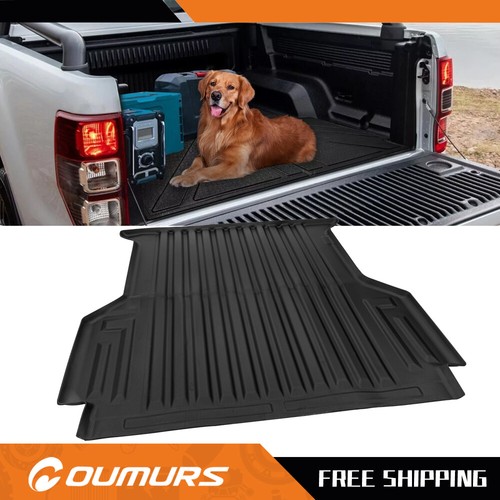For 2019-2023 Ford Ranger Crew Cab 60" Truck Bed Mat TPE Rear Trunk ...