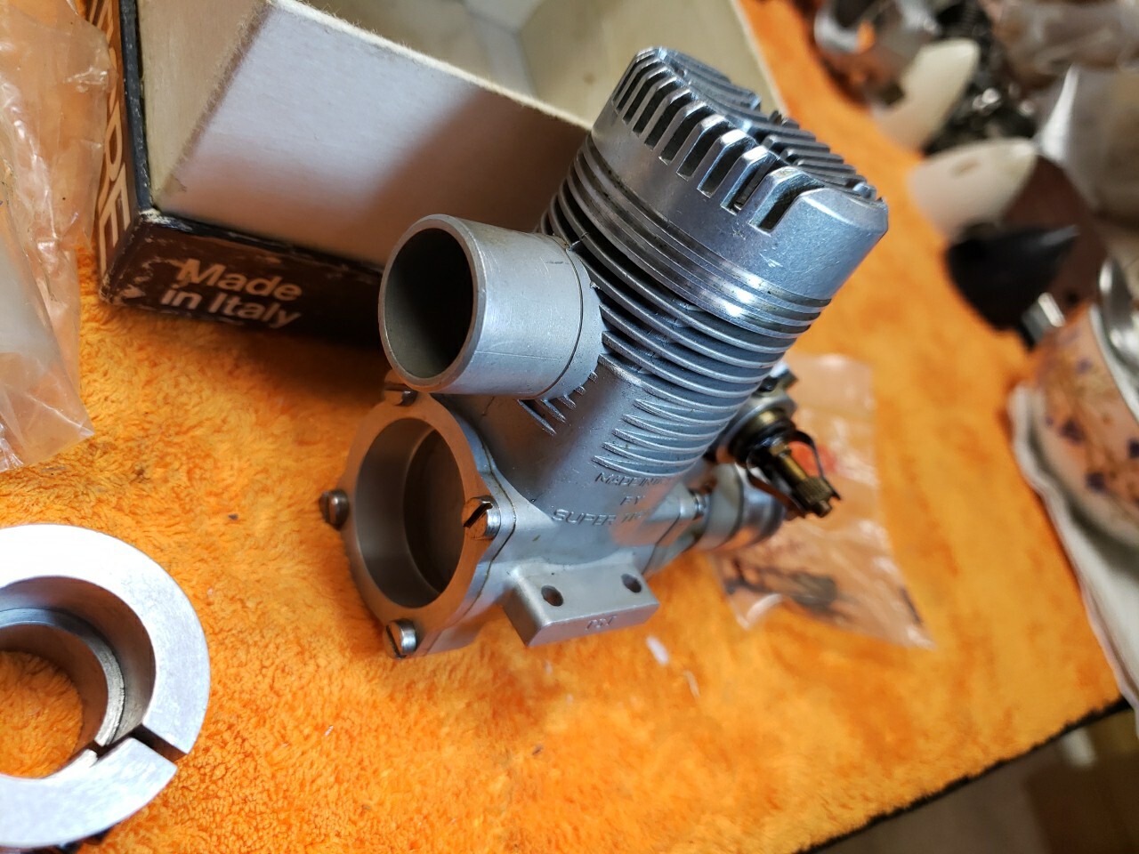 SUPER TIGRE Engine - X series - ST X .60 Silver Head RC rear exhaust ...