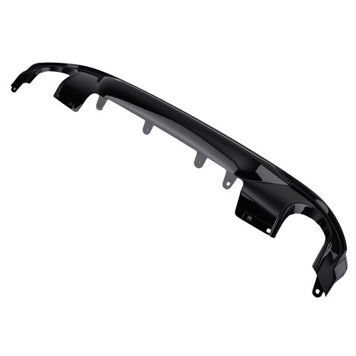 Rear Bumper Lip Diffuser AC Style Glossy Black For 2016-2019 BMW X1 F48 ...