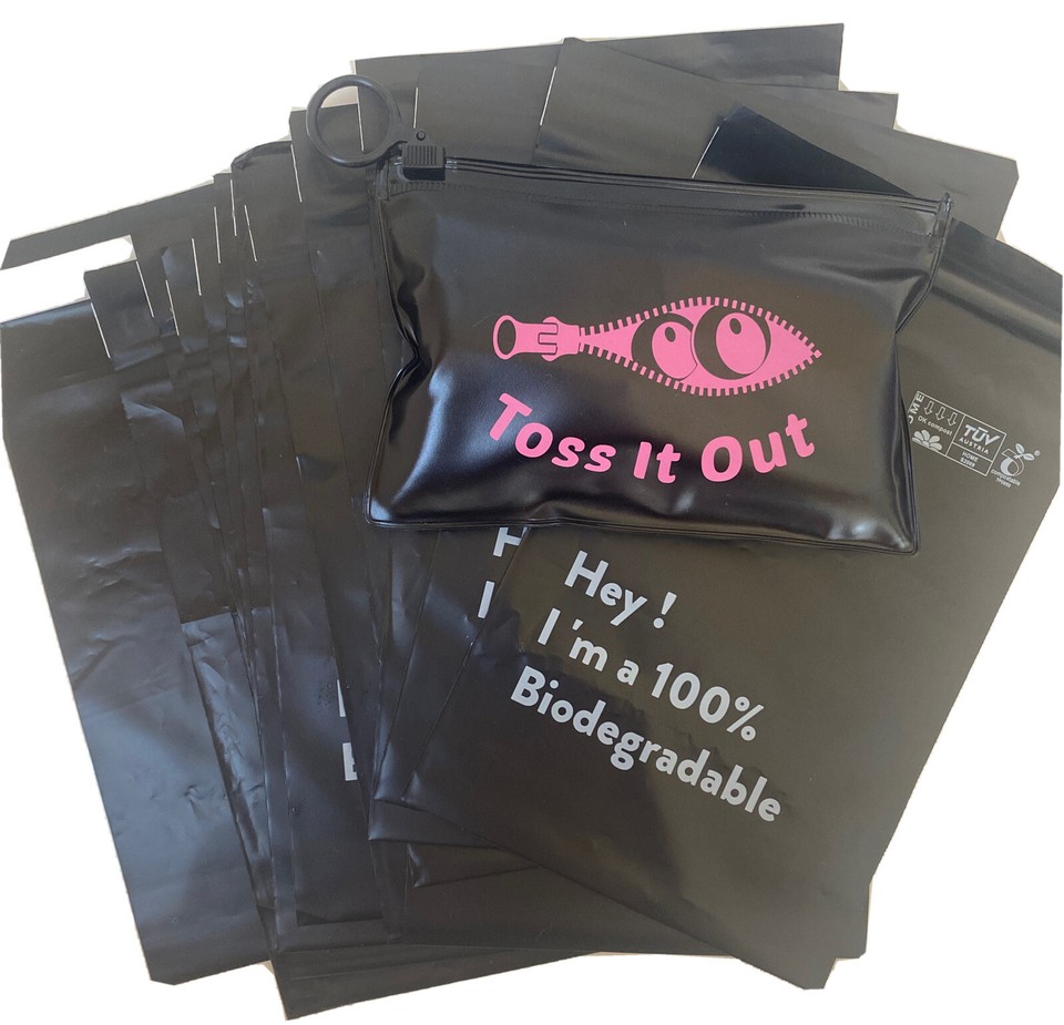Toss It Out - Feminine Hygiene Kit! Dispose With Confidence (1-Purse ...