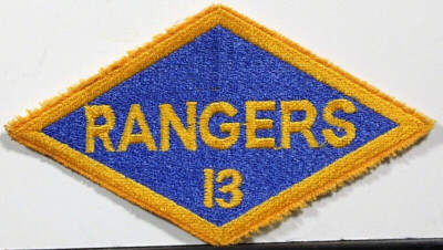 US Army 13th Ranger Company Full Color Patch Insignia Badge Korean War ...