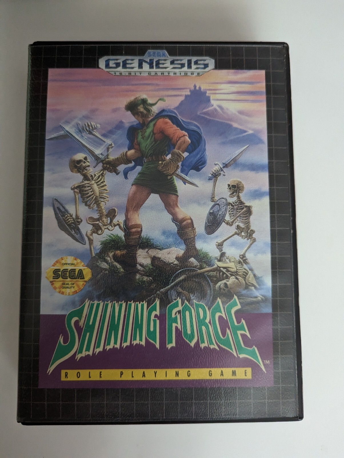 Shining Force (Sega Genesis, 1992) authentic complete CIB. Tested ...