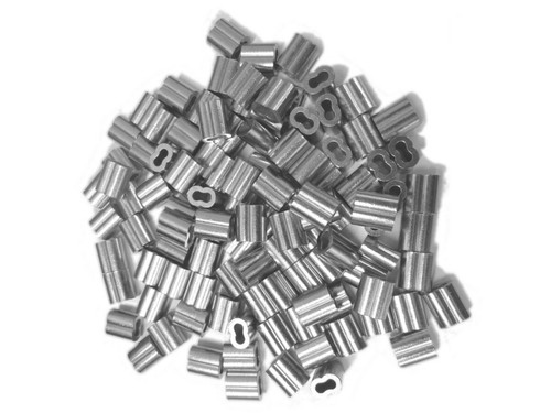 1.2mm FERRULE Swagging Crimping NP Copper for Fishing Rig - 100 Swages ...