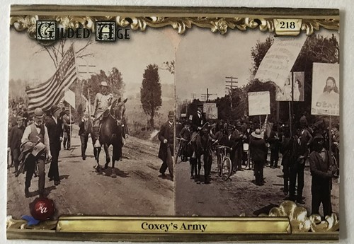Coxey's Army 2023 HISTORIC AUTOGRAPHS GILDED AGE card | eBay