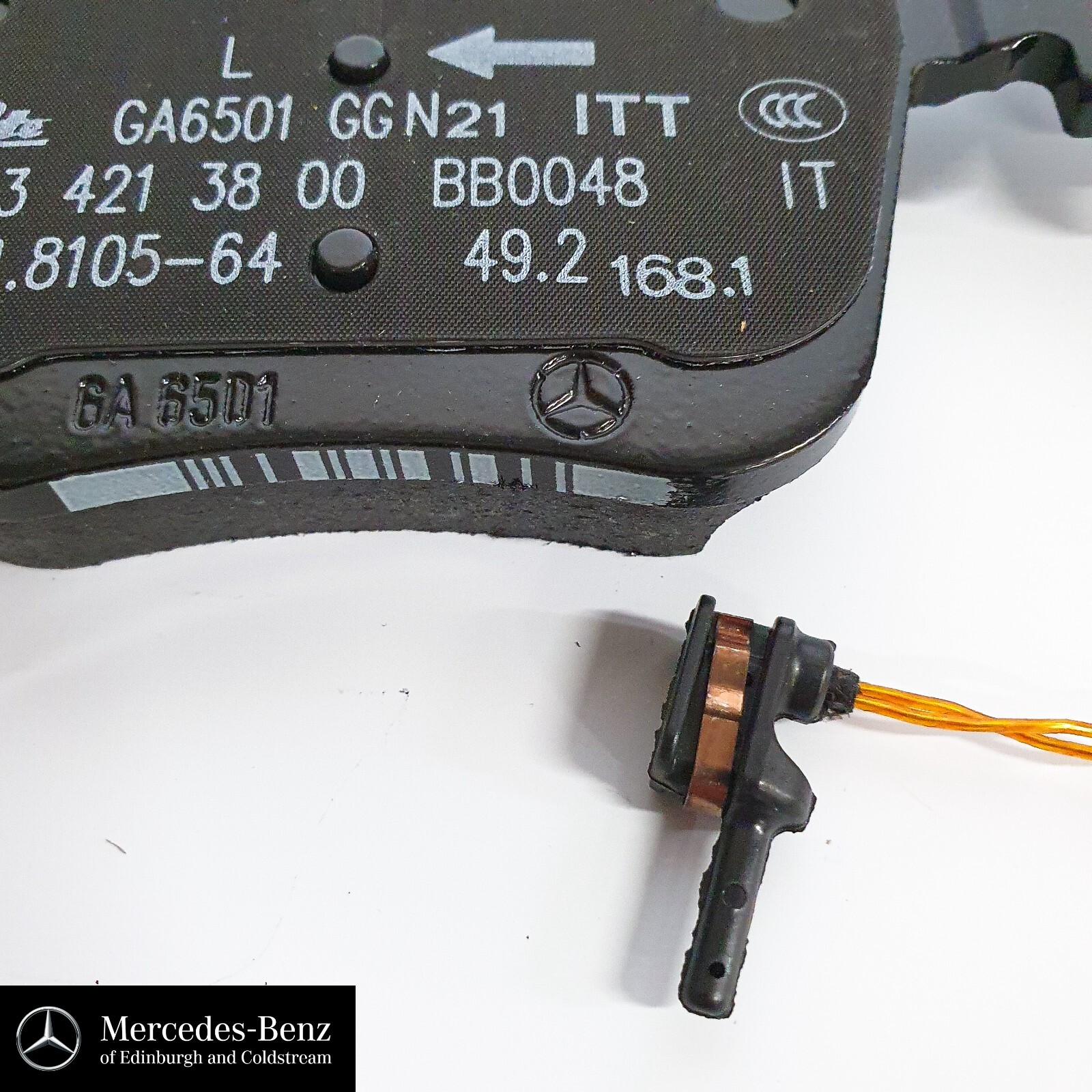 Genuine Mercedes Rear Brake Pads & Sensor GLC 253 A0004207803 | eBay UK