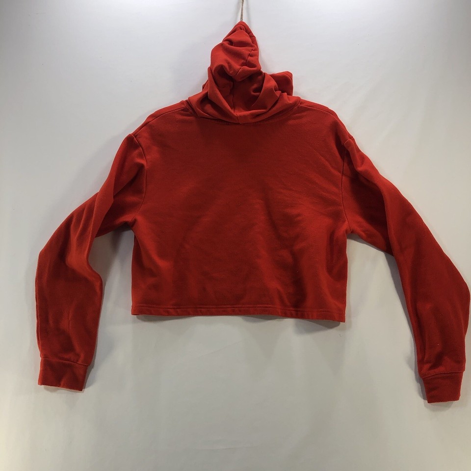 Cheetos Women Sweater Hoodie Red Flamin Hot Chester Crop Long Sleeve ...