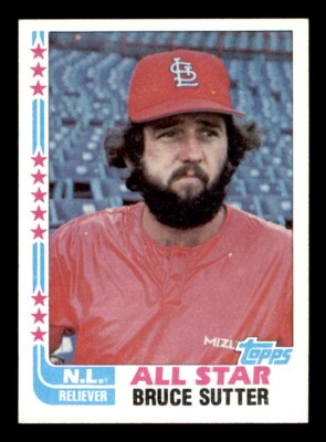 1982 Topps Baseball #347 Bruce Sutter NM/MT or Better *d3 | eBay