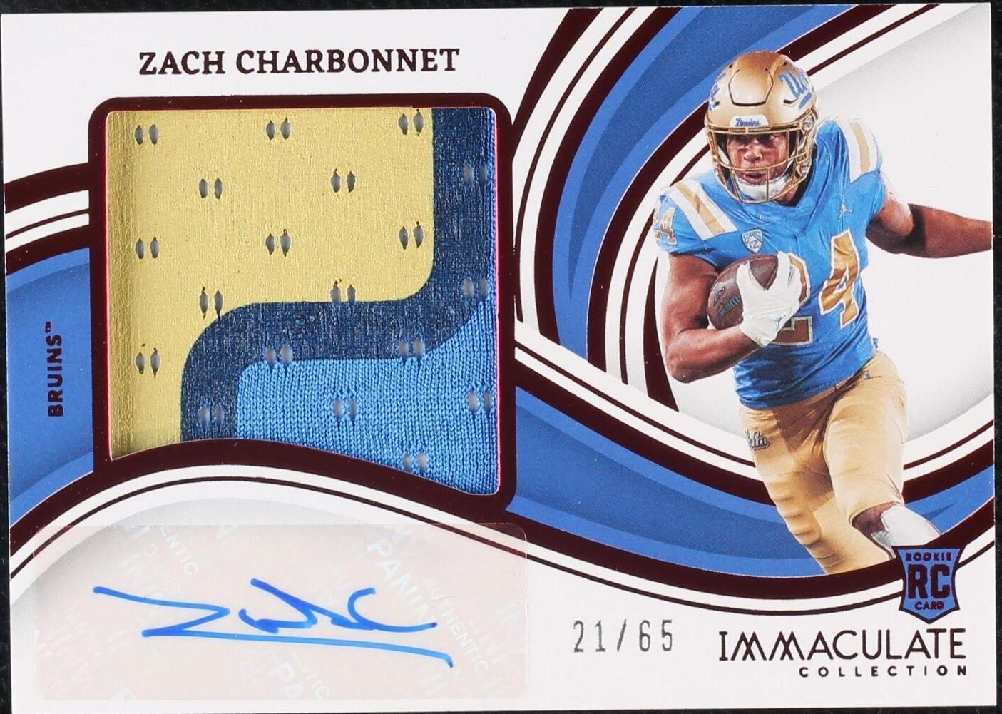 2023 Panini Immaculate Collection Collegiate - Premium Patches Rookie ...