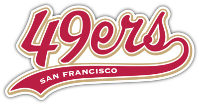 San Francisco 49ers NFL Sport Car Bumper Sticker Decal ''SIZES'' | eBay