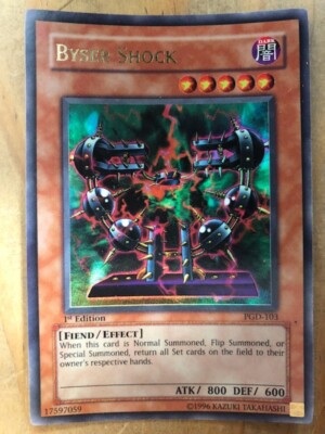 Yugioh Byser Shock PGD-103 1st Edition Ultra Rare | eBay