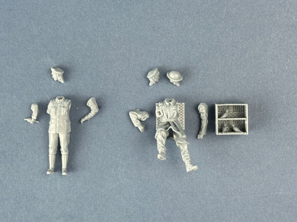COPPER STATE MODELS CSM F32-062 1:32 WWI BRITISH DISPATCH RIDER (2 ...