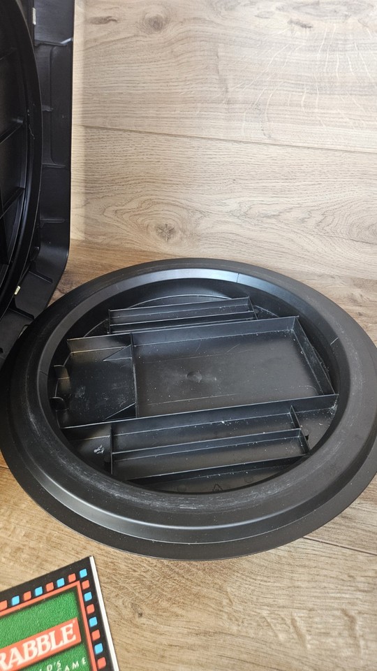 Scrabble Prestige Edition Board Game Complete With Turntable Boxed ...