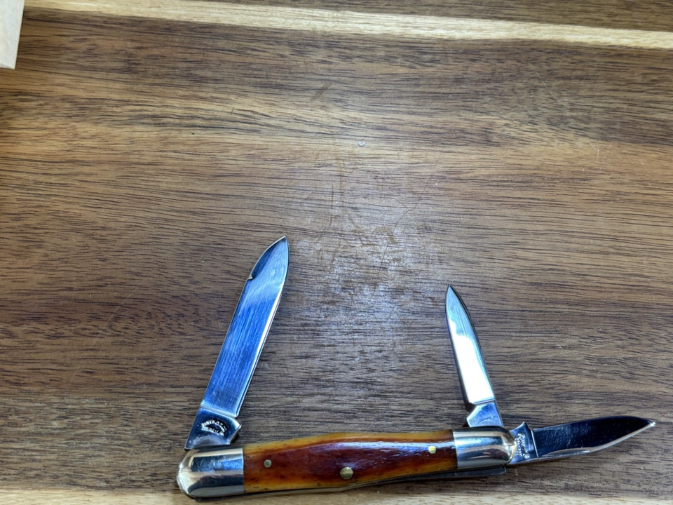 SERIES XIX 19 SCHATT & MORGAN QUEEN BALLOON WHITTLER BONE KNIFE 043276 ...