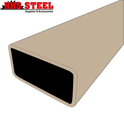 150 x 50 x 2 x 8 Metres Paperbark Powder Coated RHS Aluminium Delivery ...