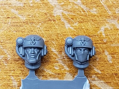 Warhammer 40k Cadia Stands Bits Cadian Command Squad Medic Medicae Head ...