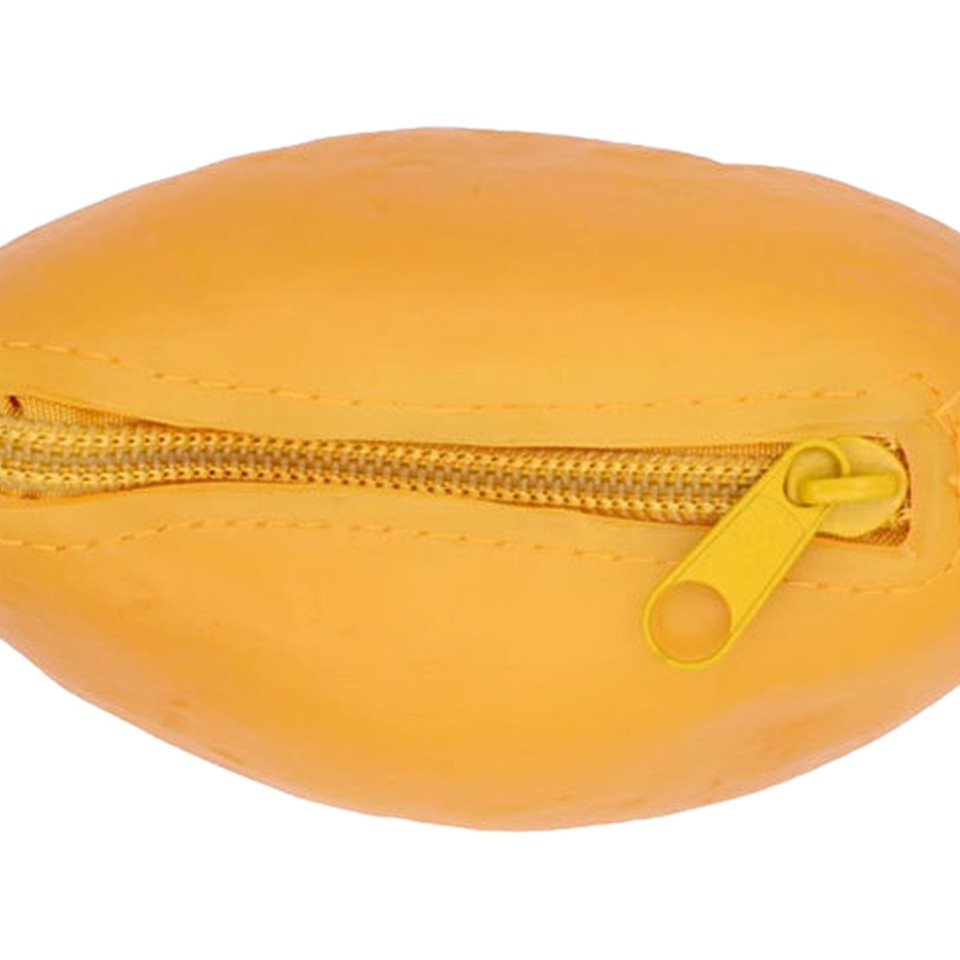 Bread Design Coin Purse Avocado Lover Pouch Shape with Zipper Closure ...