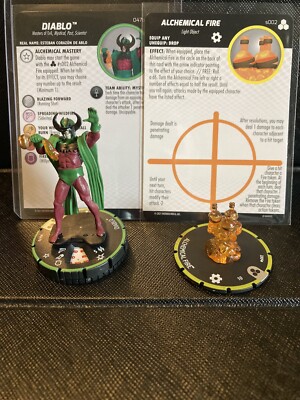 Marvel Heroclix Diablo #047b Alchemical Fire #s002 Future Foundations ...