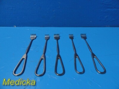 Codman Symmetry Surgical 50-4222 V.Muller SU-3562 Volkman Retractors; 9 ...