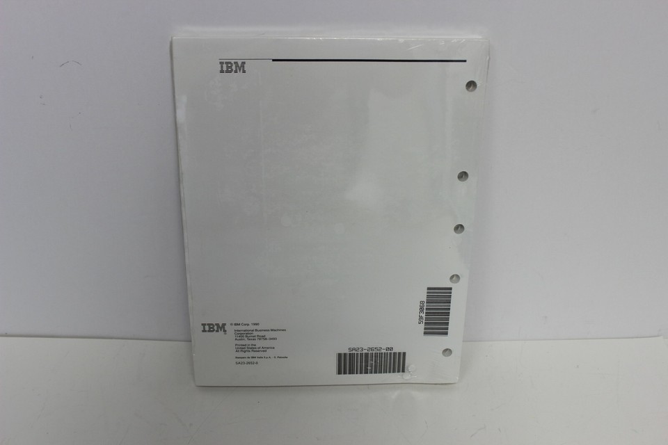 IBM 7208 8MM TAPE DRIVE SETUP AND OPERATOR GUIDE 59F3236 59F3068 NEW | eBay