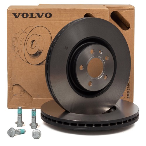 Genuine Volvo Brake Disc Rotors Kit Front 32300122 XC40 (SET OF 2) | eBay