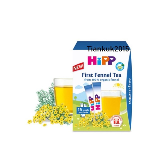 HiPP Tea for Baby From 1 Month 100 Extract Fennel Tea 15 Doses for sale ...