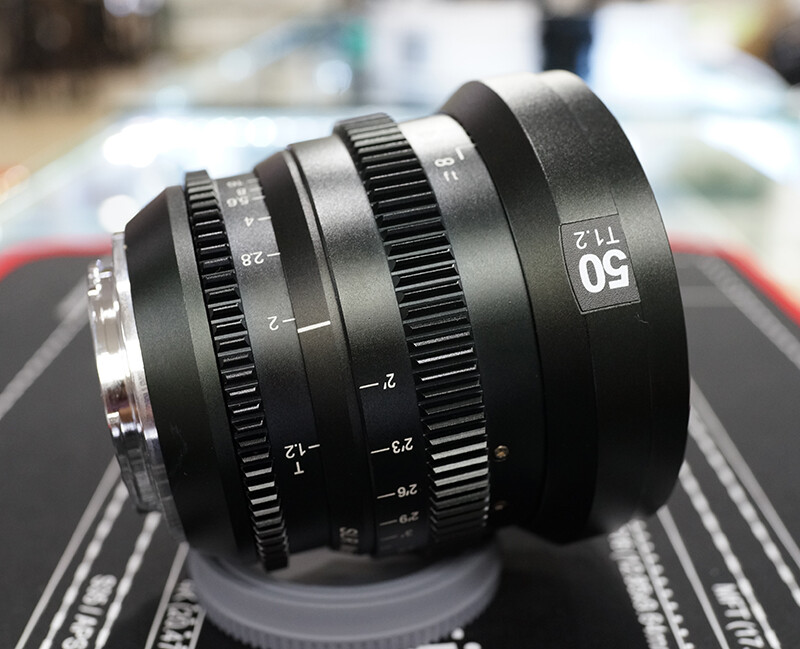 SLR Magic MicroPrime Cine 50mm T1.2 Full Frame Lens for Fuji X Mount ...