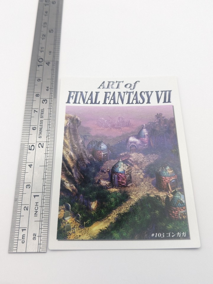 Gongaga #103 Final Fantasy VII 7 Carddass Masters Card BANDAI 1997 ...
