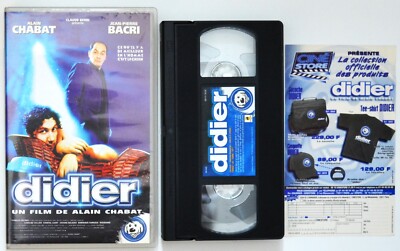 Cassette vidéo VHS "Didier" / 1997. Pathé Vidéo. Réf. 15 0418. | eBay