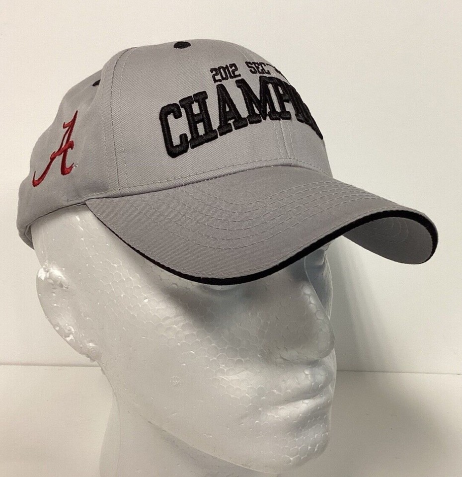Alabama Crimson Tide 2012 SEC Champions Hat | BAMA FOOTBALL 2012 SEC ...