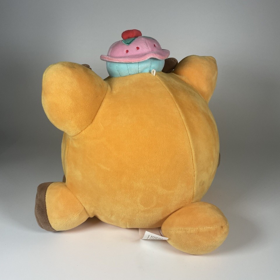 Smooshy Mushy Felina Fawn Deer 8” Plush Stuffed Cupcake Hat on Head ...